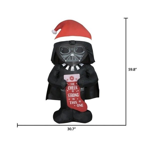 Gemmy | Holiday | 5 Ft Airblown Darth Vader Star Wars Prelit Led ...